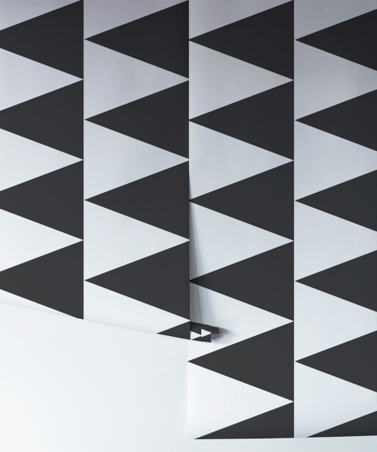 Terminal Wallpaper • Big & Bold Triangles • Milton & King AUS