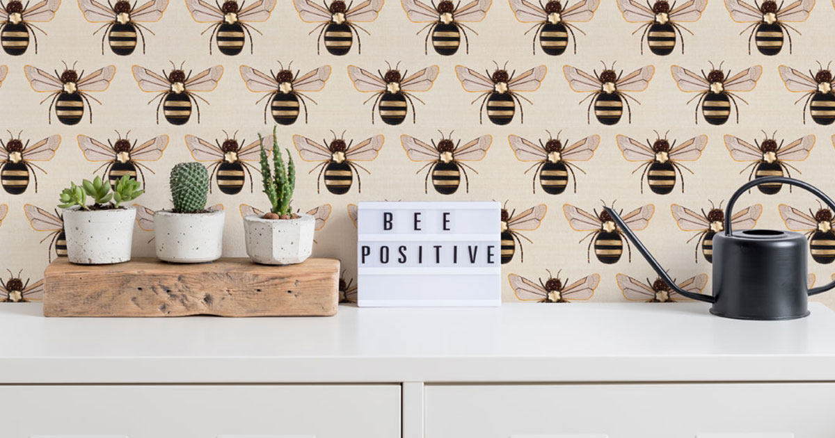 Humayrah Bint Altaf • Embroidery Wallpaper • Milton & King Australia