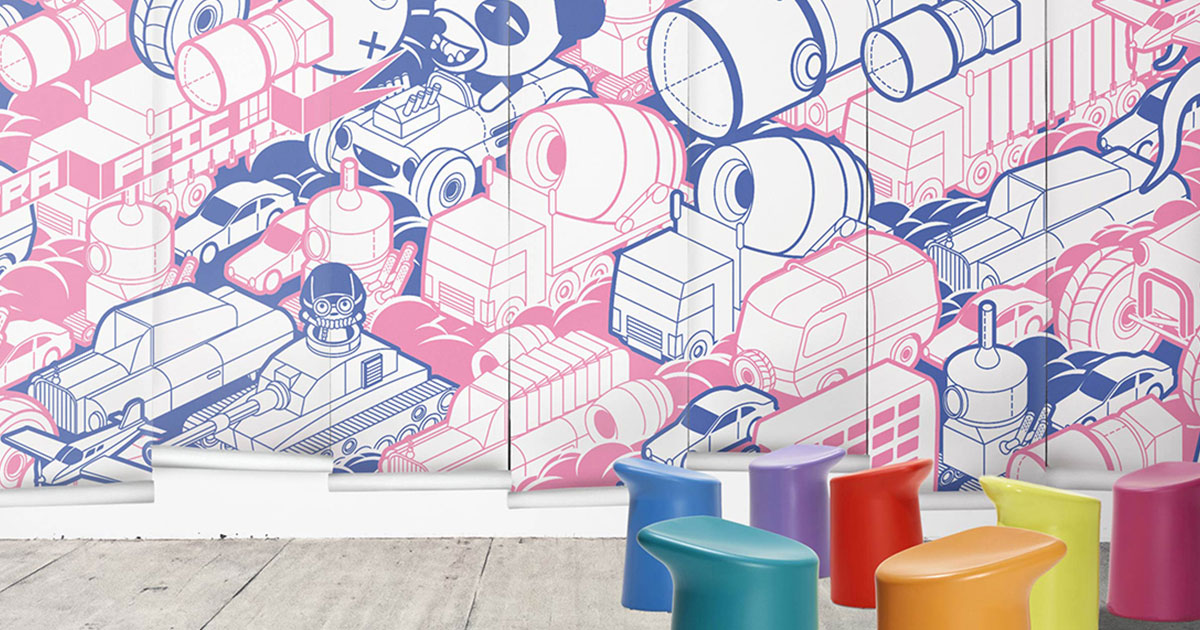 Stephan Chan • Wallpaper Artist • Milton & King Australia