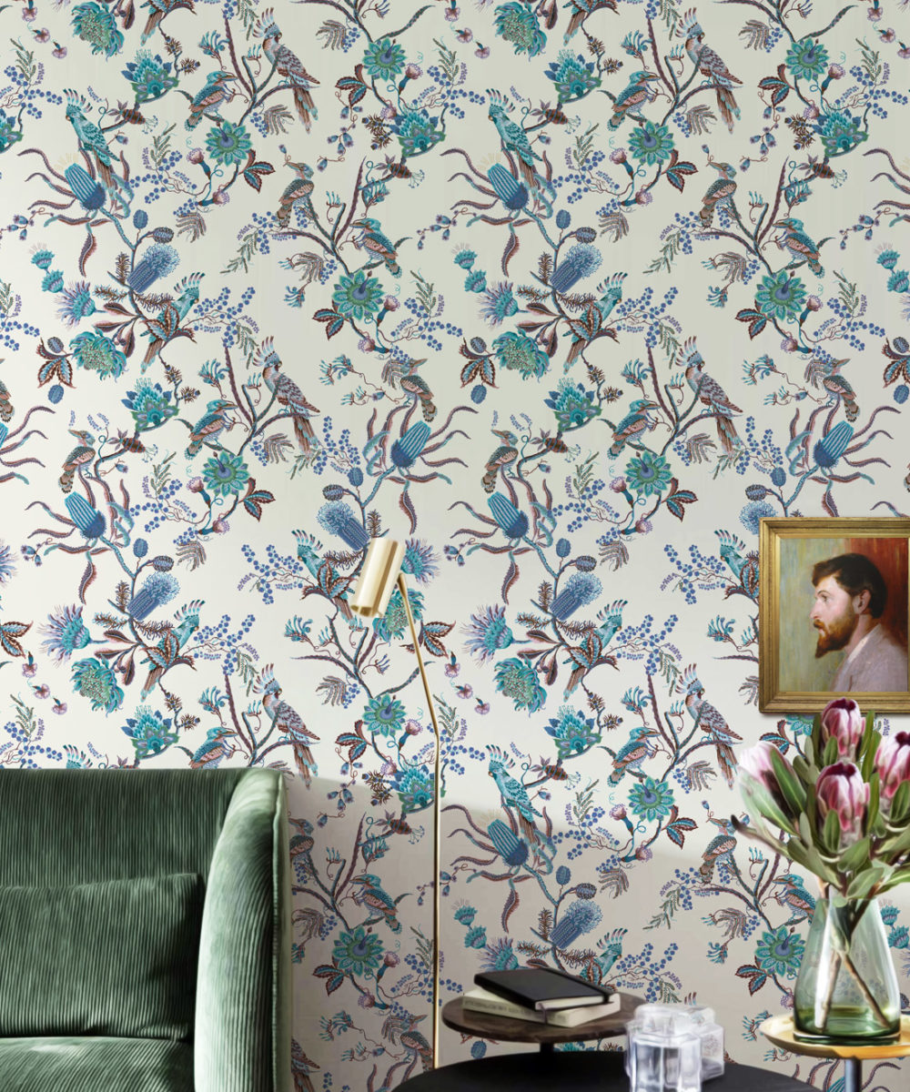 Matilda Wallpaper • Australian Flora & Fauna • Milton & King