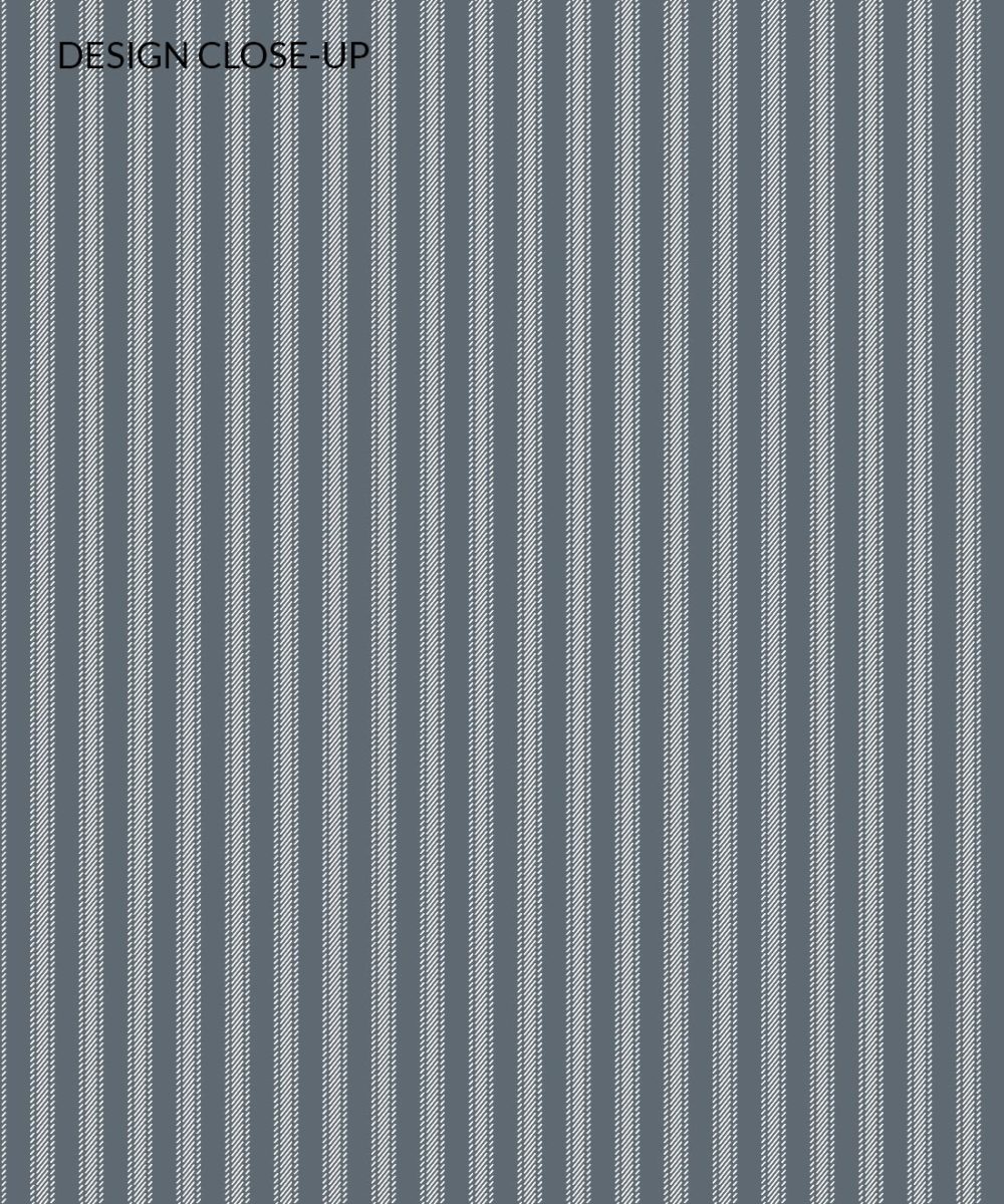 Ticking Stripe Wallpaper • Striped Wallpaper • Milton & King AUS