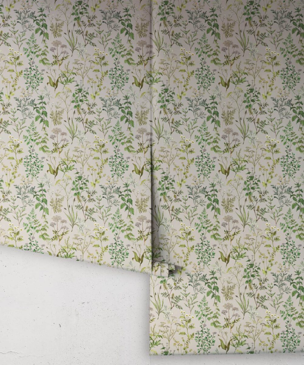 Garden Herbs Wallpaper • Herb Wallpaper • Milton & King AU