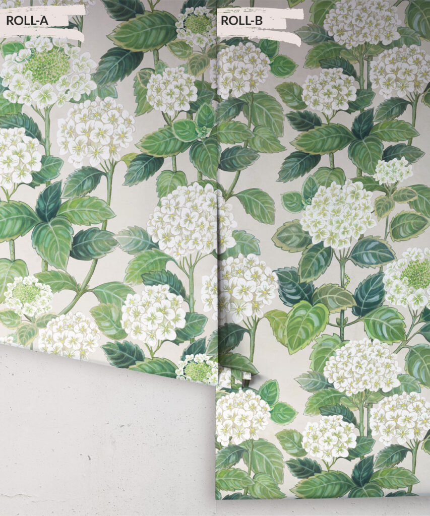 Hydrangea Garden Wallpaper • Gorgeous Florals • Milton & King AU