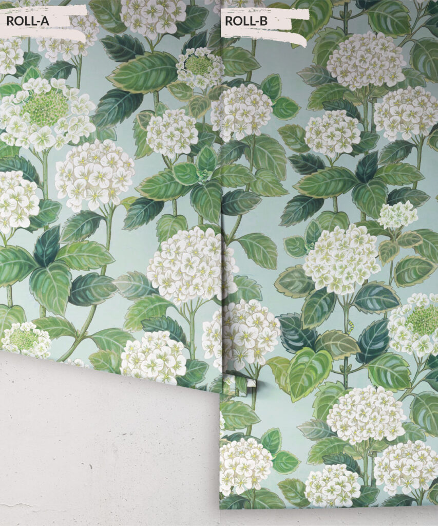 Hydrangea Garden Wallpaper • Gorgeous Florals • Milton & King AU