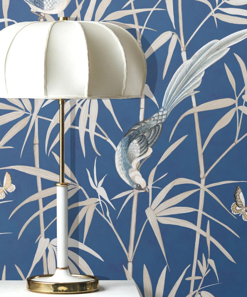 Bamboo Wallpaper • Bird Design • Milton & King Australia