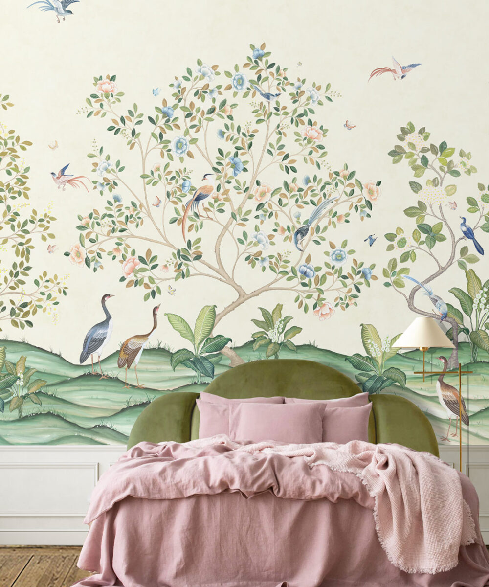 Spring Landscape Mural • Botanical Mural • Milton & King Australia