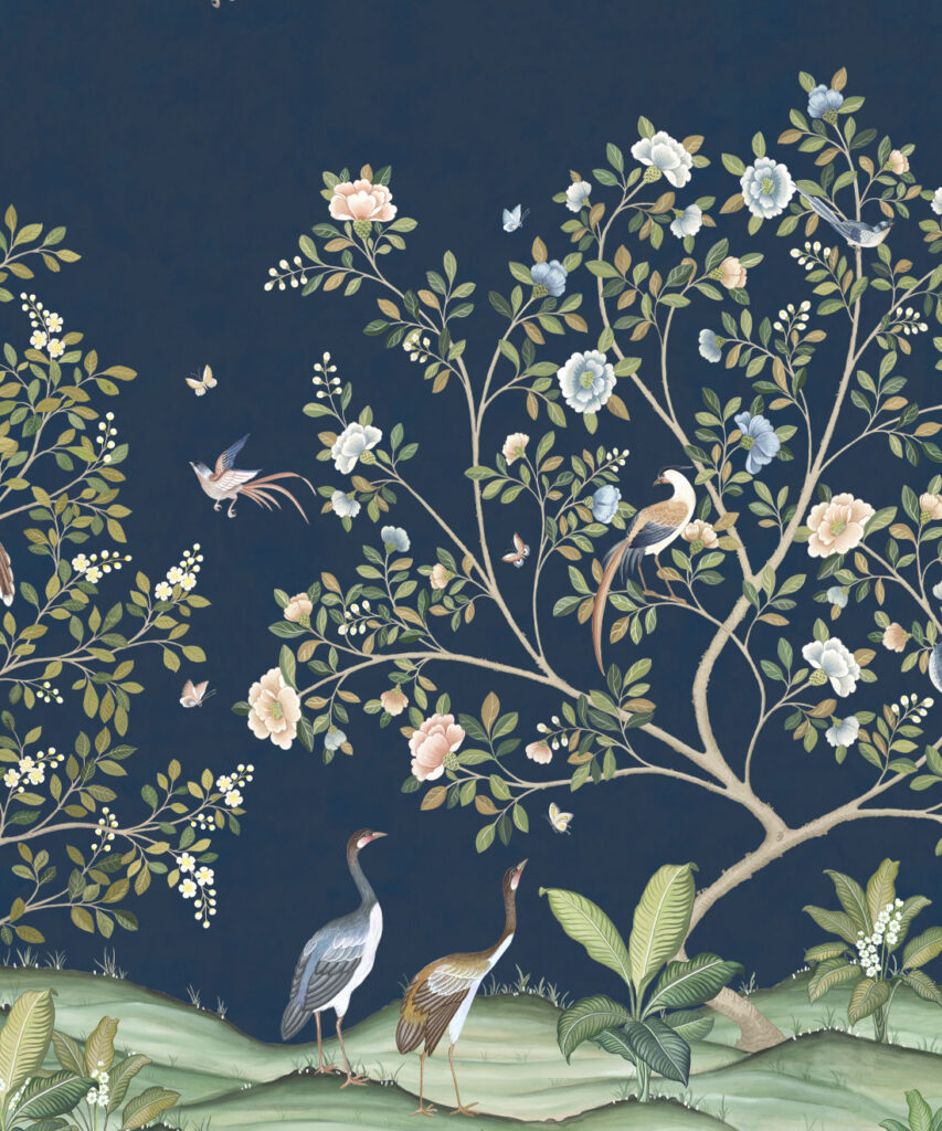 Spring Landscape Mural • Botanical Mural • Milton & King Australia