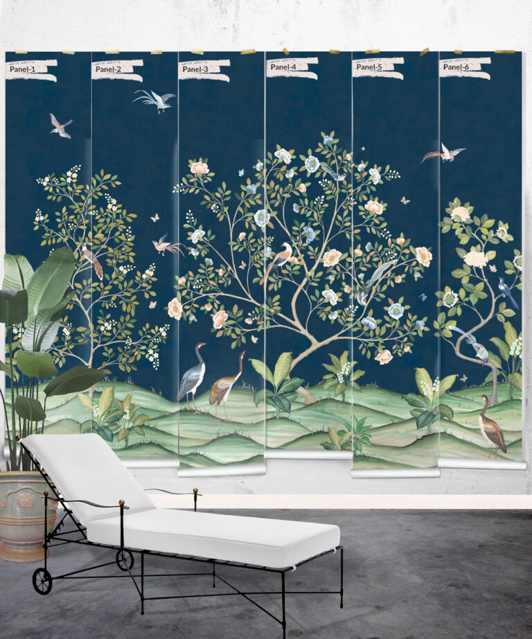 Spring Landscape Mural • Botanical Mural • Milton & King Australia