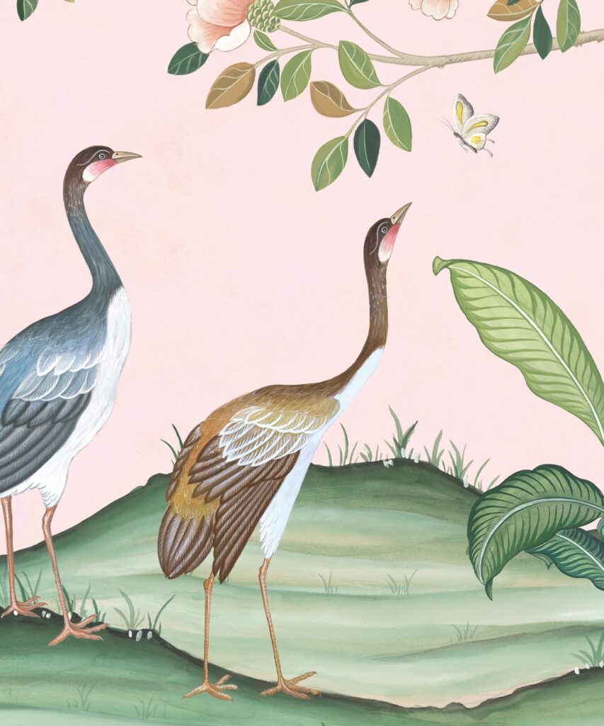 Spring Landscape Mural • Botanical Mural • Milton & King Australia