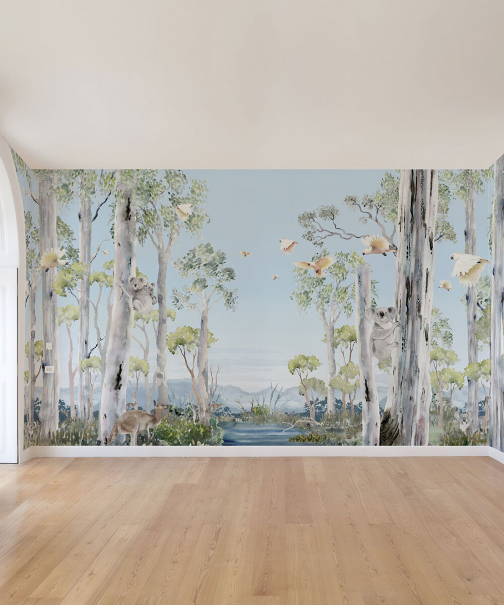 Native Bushlands Mural • Australian Landscape • Milton & King AU
