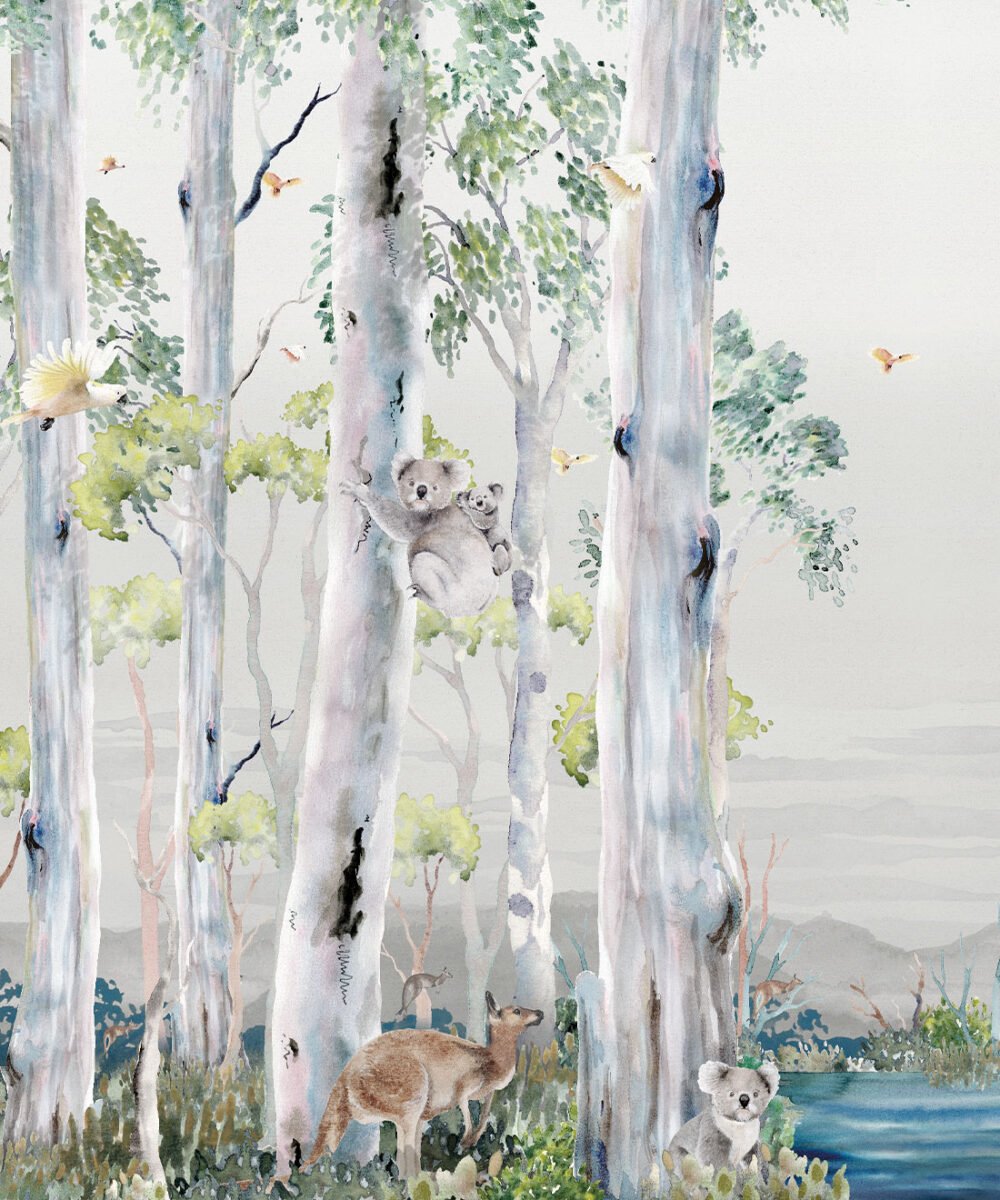 Native Bushlands Mural • Australian Landscape • Milton & King AU