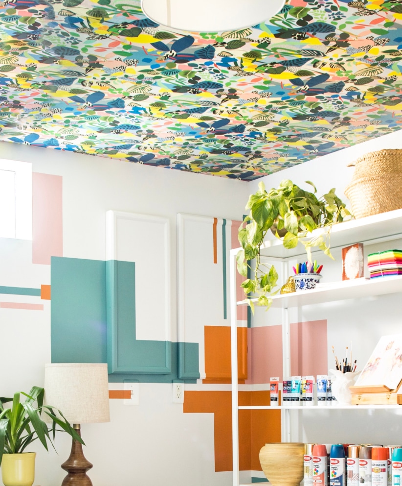 Stunning Ceiling Wallpaper • Transform Your Ceilings with Elegant ...