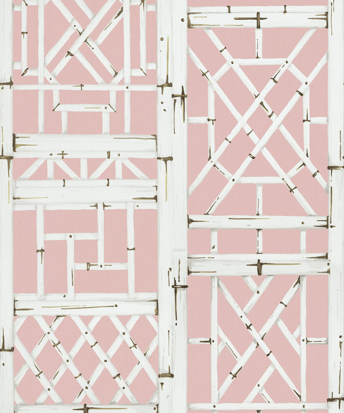 Briland Decorative Textile Wallpaper • Large Scale Bamboo Trellis ...