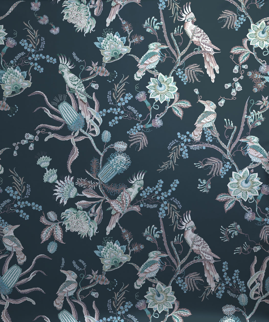 Matilda Metallic Wallpaper • Botanical • Milton & King