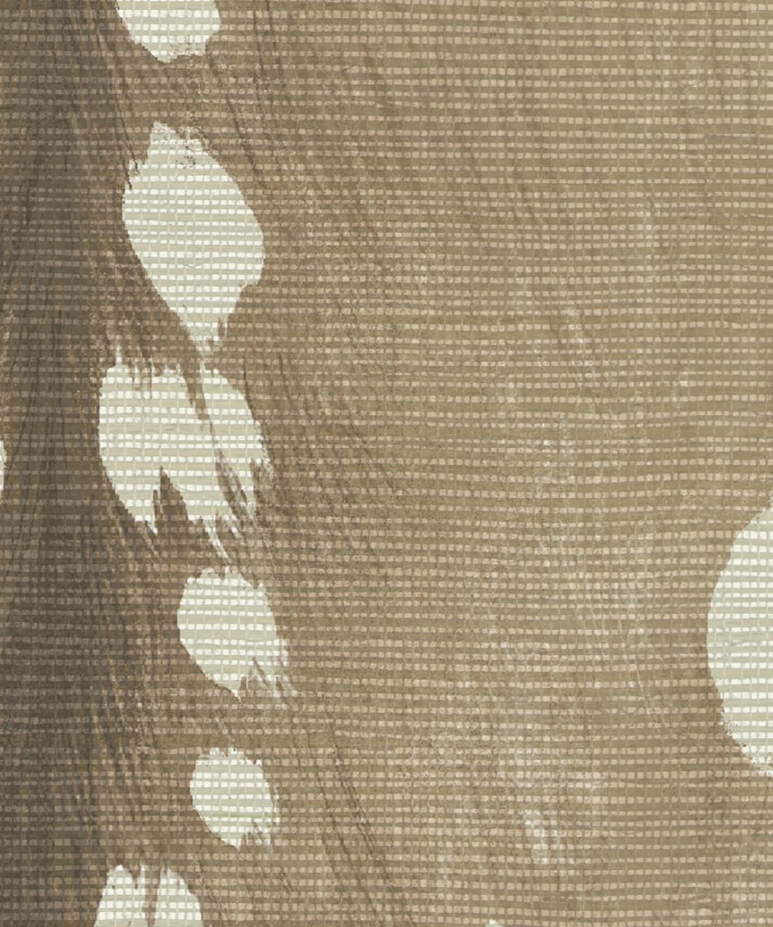 Fawn Spot Grasscloth Wallpaper • Deer Print Grasscloth Wallpaper • Wild ...
